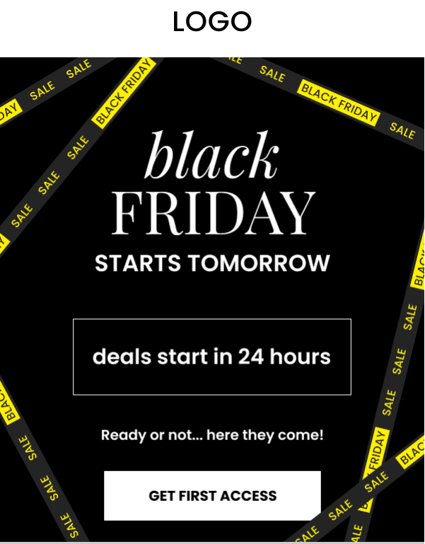 Email Templates (And Strategy) For Black Friday Cyber Monday – Drip ...