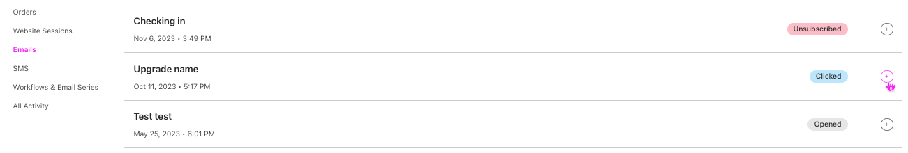 Person Profile Emails – Drip Help Center